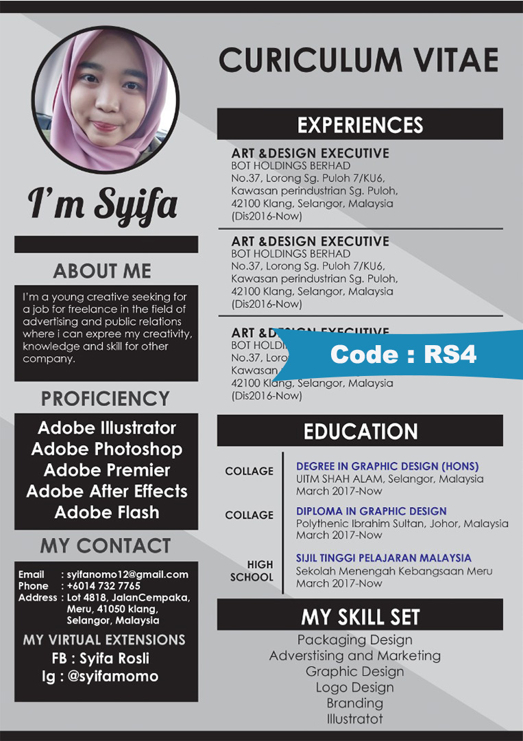 Code RS4 – Nakresume